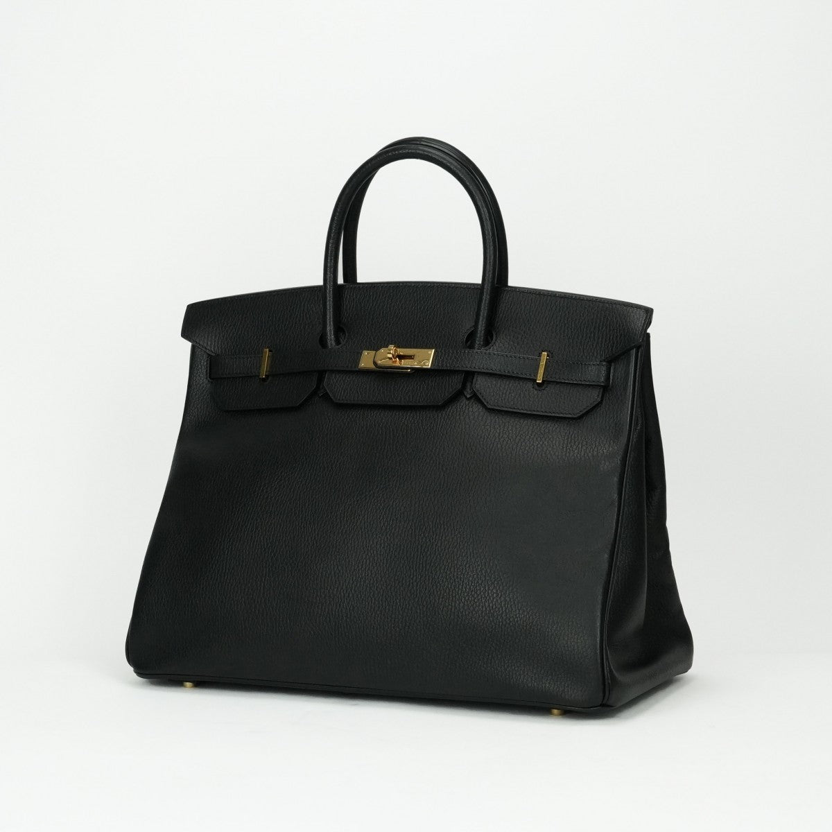 HERMES HERMES Birkin 40 Birkin 40 Bag, tote bag, Ardennes, noir, black ...